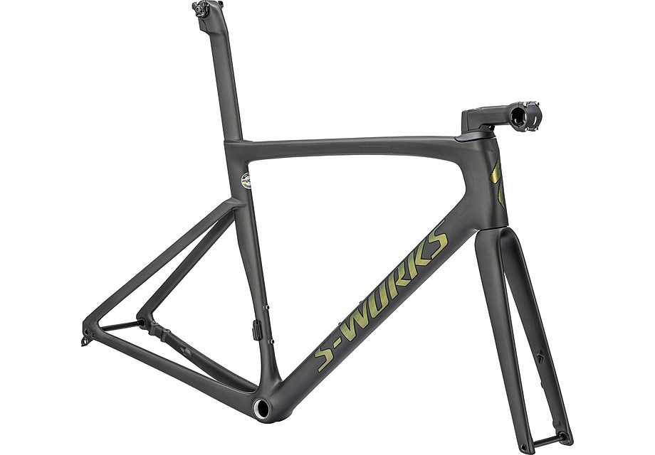 Specialized tarmac sl7 S-Works frmset rtp satin carbon/snake eye 61 – The Bike and Trike