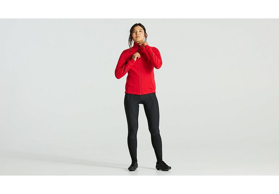 Specialized sl pro softshell jacket wmn vivid red l – The Bike and Trike