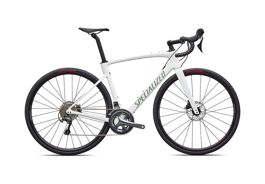 2026 Specialized Roubaix Base Bike Gloss White/Pistachio 49 – The Bike ...