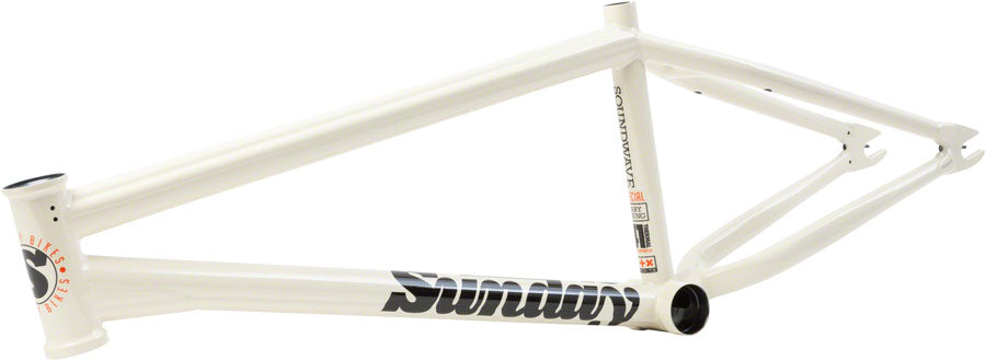 Sunday Soundwave V3 BMX Frame - 20.5" TT White – The Bike and Trike