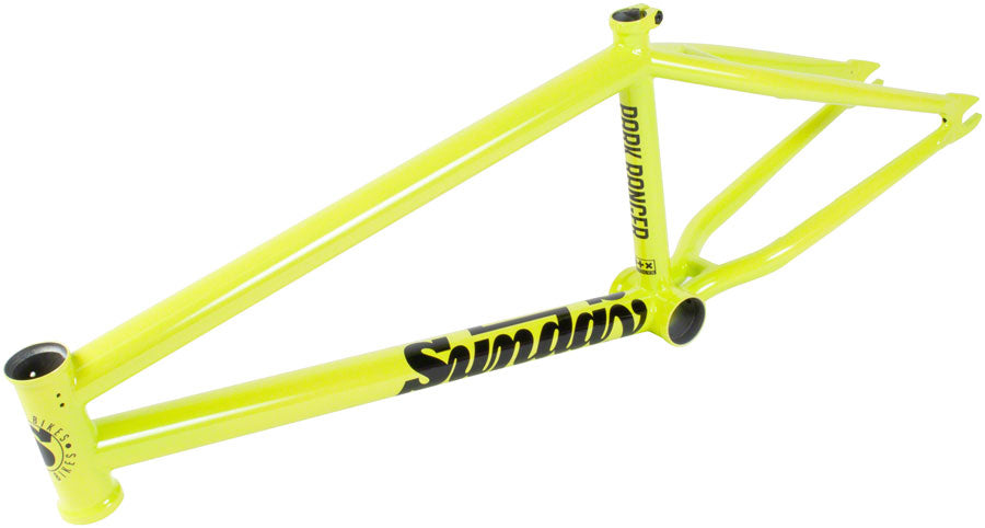 Sunday Park Ranger BMX Frame - 21" TT Yellow – The Bike and Trike