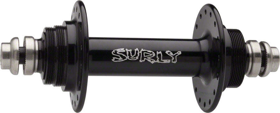 Surly Ultra New Rear Hub - Threaded x 120mm Rim Brake Fixed/Free Black ...