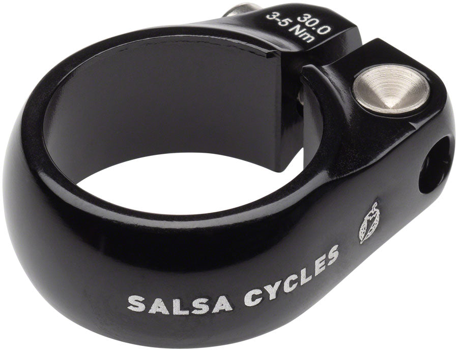 Salsa Lip-Lock Seatpost Clamp - 30.0mm Bolt-On Black – The Bike and Trike