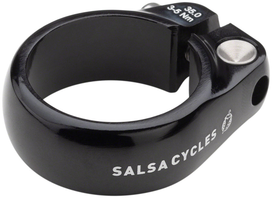 Salsa Lip-Lock Seatpost Clamp - 35.0mm Bolt-On Black – The Bike and Trike