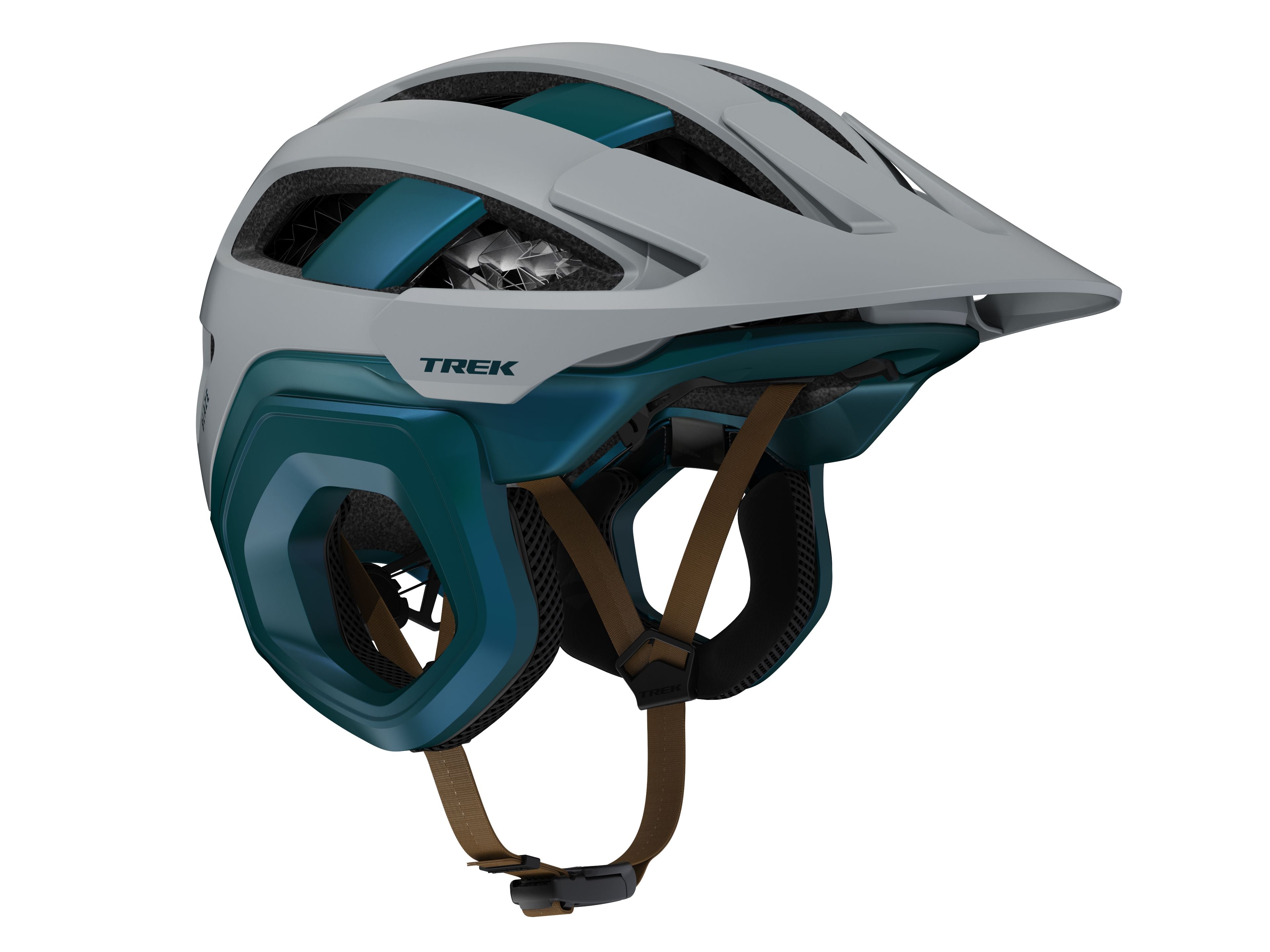 Helmet Trek Blaze WaveCel Large Gravel/Dark Aquatic CPSC – The Bike and ...